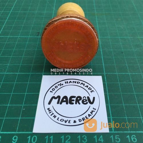 Stempel Kayu Maksimal 5x3cm Atau 4x4cm di Kota Surabaya, Jawa Timur ...