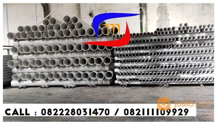 Pipa PVC Putih Berbagai Diameter di Kab. Gresik, Jawa Timur | Jualo.com