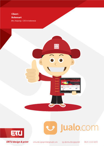 Jasa Desain Maskot Perusahaan Professional di Kota Jakarta Timur, DKI ...