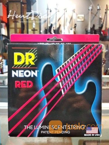 DR Strings Neon Bass Hi-Def Red Bass ( 45-105 ) di Kota Bandung, Jawa ...