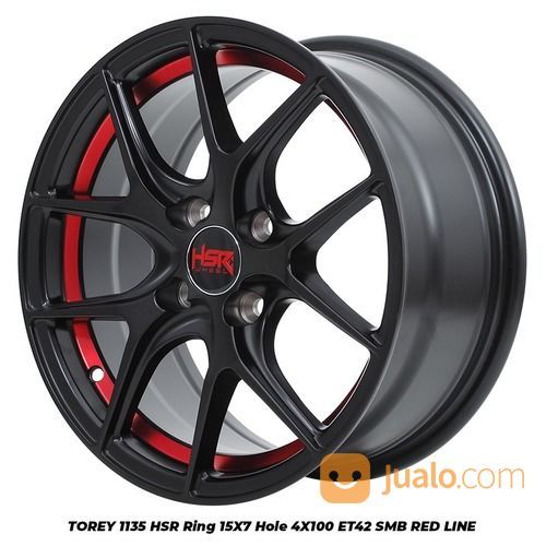 Velg Mobil R15 Velg HSR TOREY 1135 Ring 15 Brio Agya Calya Mobilio di ...