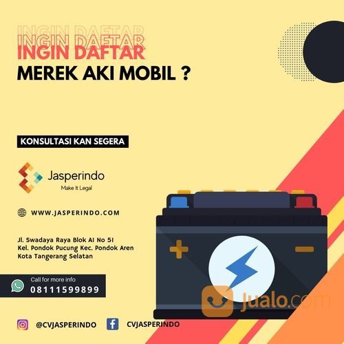 DAFTAR MERK AKI MOBIL HAKI di Kota Tangerang Selatan, Banten | Jualo.com