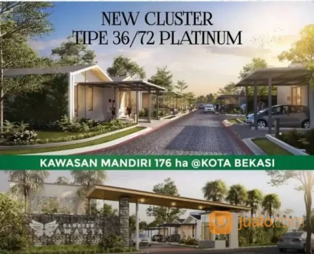 RUMAH MEWAHCLUSTER AMARTA FAMILIA URBAN TIMAH BEKASI KOTA di Kota Bekasi, Jawa Barat | Jualo.com