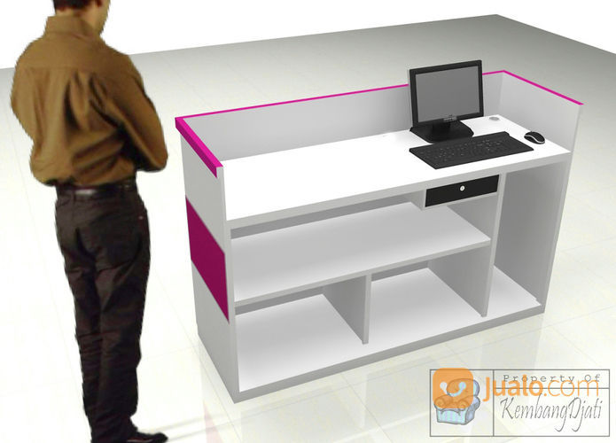 Meja Kasir Plus Cash Drawer Laci Uang - Furniture Semarang di Kota ...