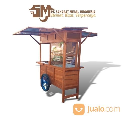 GEROBAK GORENGAN PENUTUP ATAS PAKET SAHABAT KAYU JATI di Kab. Subang ...