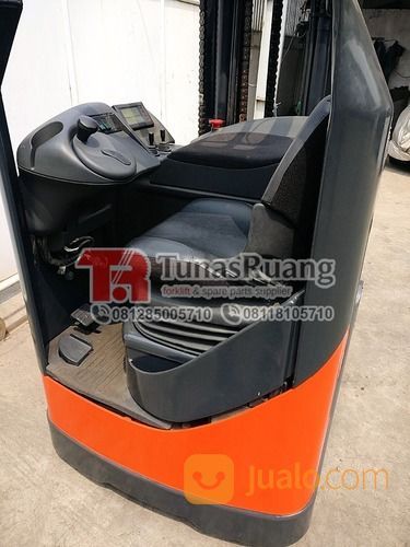 Forklift Linde 1.6 Ton Elektrik Drive In Racking Bekas Reach Truck di ...
