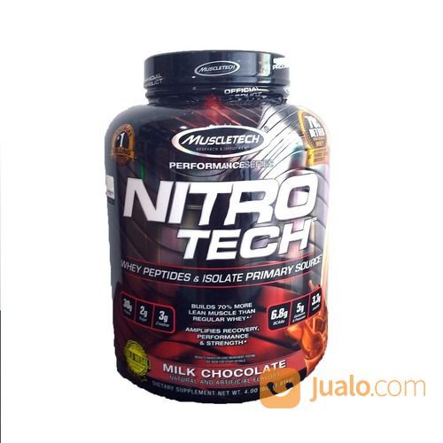 MuscleTech Nitro Tech 4 Lbs / 4lb 4lbs Iso Isolate Lb Nitrotech Whey di ...
