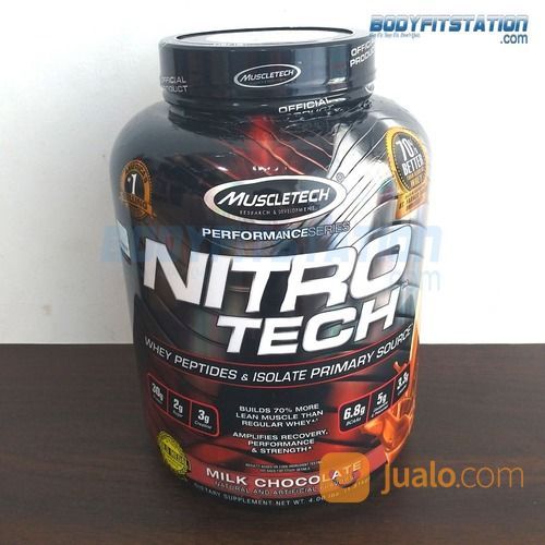 MuscleTech Nitro Tech 4 Lbs / 4lb 4lbs Iso Isolate Lb Nitrotech Whey di Kota Jakarta Utara, DKI ...