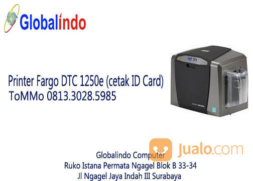 Printer Fargo DTC 1250e (Cetak ID Card) Hub ToMMo Globalindo di Kota ...