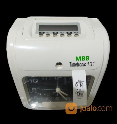 Mesin Absensi Ceklok Manual Amano Kartu MBB Timetronic 101 di Kota ...