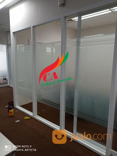Sticker Kaca Sandblast gedung Depok di Kota Depok, Jawa Barat | Jualo.com