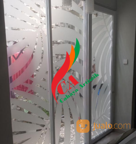 Sticker Kaca Sandblast gedung Depok di Kota Depok, Jawa Barat | Jualo.com
