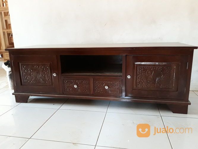 Meja Tv Pendek Kayu Jati Asli Gt26 di Kota Jakarta Timur, DKI Jakarta ...