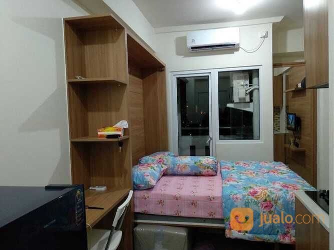 GREEN PRAMUKA SQUARE ATAS MALL STUDIO FULL FURNISH TAHUNAN READY di ...