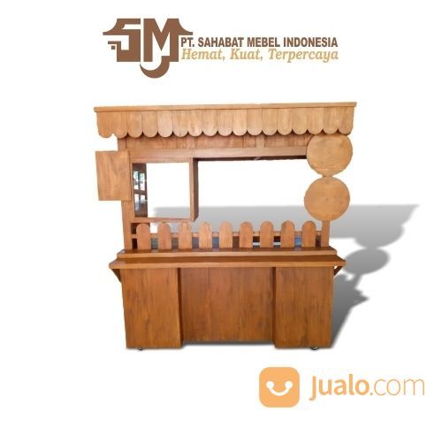 Gerobak Usaha Kuliner / Stand Makanan Minuman Kekinian / Booth Portable ...
