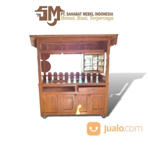 Gerobak Usaha Kuliner / Stand Makanan Minuman Kekinian / Booth Portable ...
