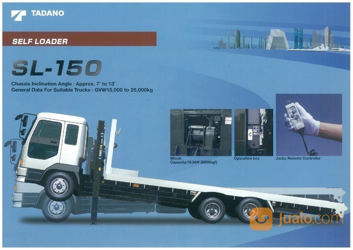 Self Loader Truck Tadano SL-150 New di Kota Jakarta Timur, DKI Jakarta | Jualo.com