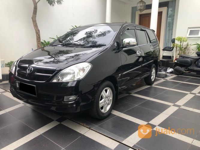 Toyota Kijang Innova G Bensin Matic 2005 Hitam Mulus, Ban Tebal, Siap ...