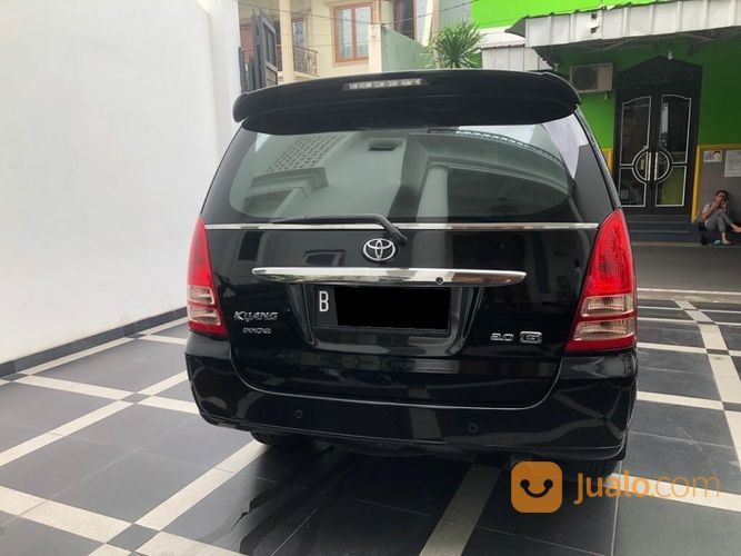 Toyota Kijang Innova G Bensin Matic 2005 Hitam Mulus, Ban Tebal, Siap ...