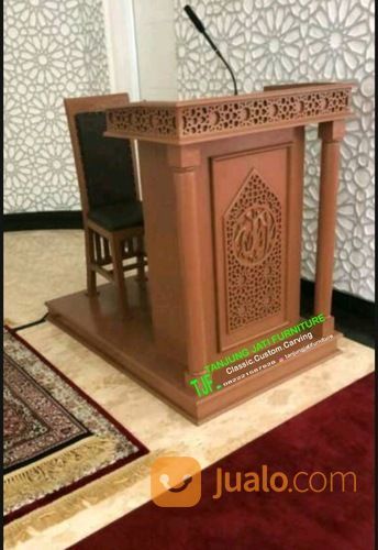 Set Mimbar Masjid Khutbah Minimalis Modern Kode Tjf 0015 di Kota ...