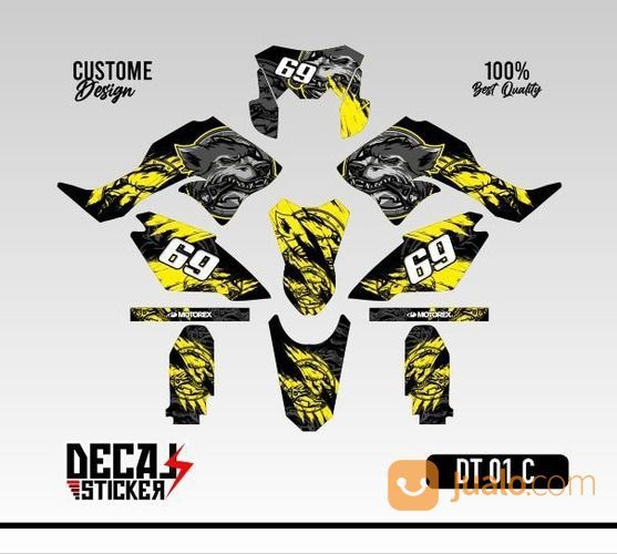 DECAL STICKER D-TRACKER di Kota Bandung, Jawa Barat | Jualo.com