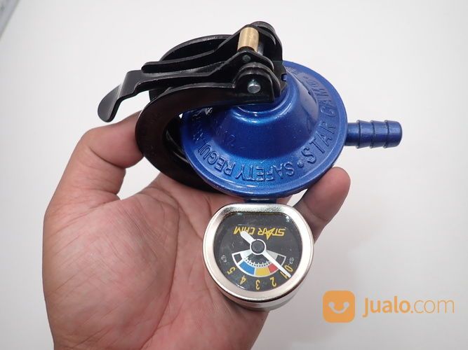 Regulator Gas Dengan Meter STAR CAM DESTEC SC-23M Sistem Clamp Tekanan ...