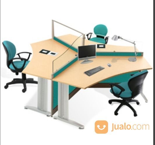 Workstation Meja Kantor 3 Staf di Kota Jakarta Selatan, DKI Jakarta ...
