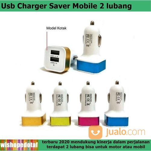 Charger Usb Motor 2 Port Lubang di Kota Bekasi, Jawa Barat | Jualo.com