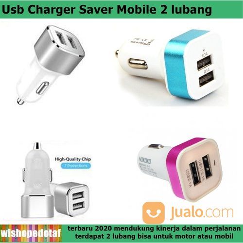 Charger Usb Motor 2 Port Lubang di Kota Bekasi, Jawa Barat | Jualo.com