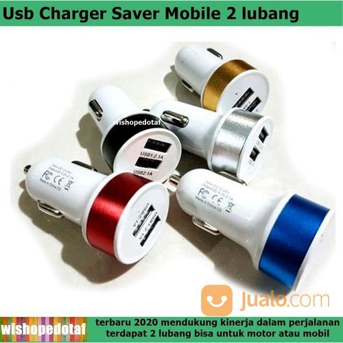 Charger Usb Motor 2 Port Lubang di Kota Bekasi, Jawa Barat | Jualo.com