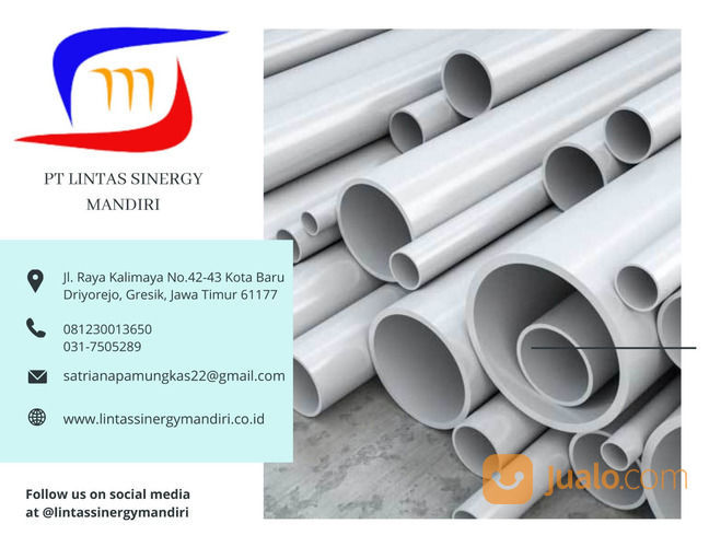 PIPA PVC MASPION TIPE AW, D, C LENGKAP BESERTA UKURANNYA di Kab ...