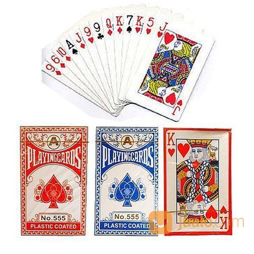 Kartu Remi 1 Set Permainan Sulap Playing Cards As King Queen Jack di ...