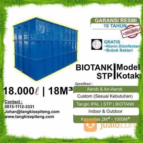 Tangki STP Model KOTAK STP BIOTECH 18000 Liter / 18 M3 di Kota Jakarta ...