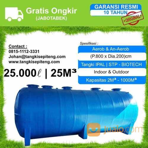TANGKI IPAL 25m3 / 25000 Liter - Instalasi Pengolahan Air Limbah di ...