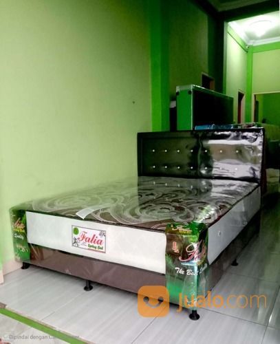 Boxy Falia Springbed Sandaran Sofa Datar Lis Di Kota Surabaya Jawa