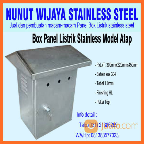 Box Panel Listrik Stainless Model Atap di Kota Bekasi, Jawa Barat ...
