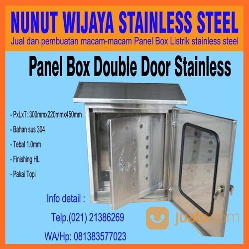 Panel Box Double Door Stainless di Kota Bekasi, Jawa Barat | Jualo.com