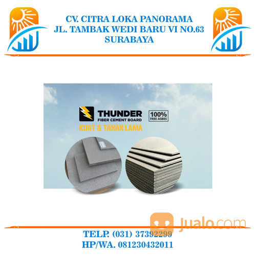 THUNDERBOARD 6X1200X2400MM di Kota Surabaya, Jawa Timur | Jualo.com