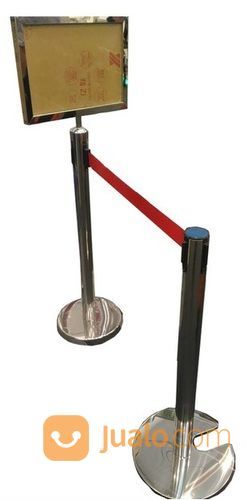 Poster Papan Tiang Antrian Iklan,Sign Frame Potrait Landscape Signage ...