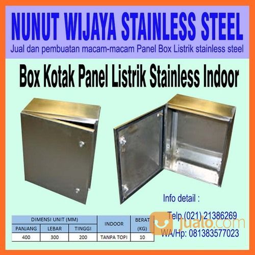 Box Kotak Panel Listrik Stainless Indoor di Kota Bekasi, Jawa Barat ...