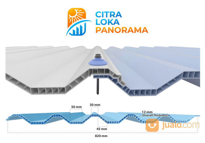 ATAP ROOFTOP SEMI-TRANSPARANT / Atap PVC di Kota Surabaya, Jawa Timur ...