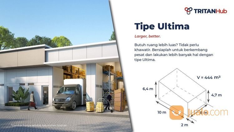 Gudang Modern Konsep Satu Atap Warehouse-Office-Workshop di Kab ...