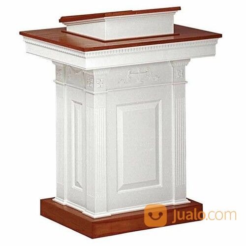 Mimbar Podium Pidato Gereja Cat Duco Putih Kode Tjf 833 di Kota Jakarta ...