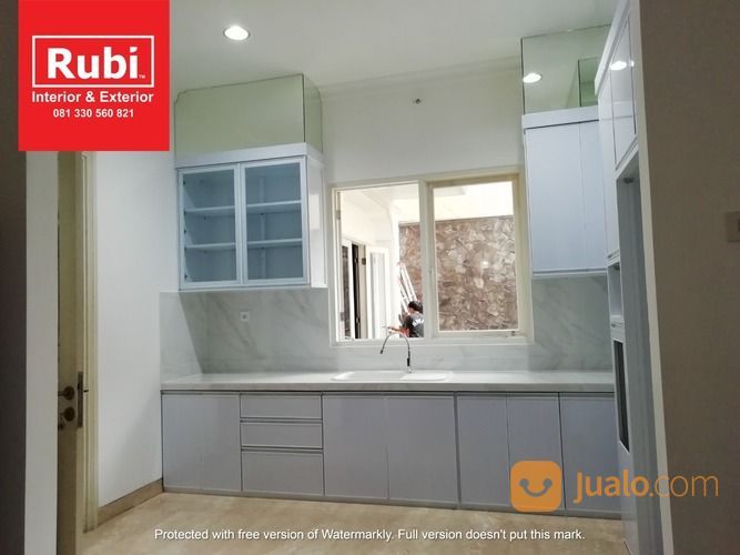 Kitchen Set Aluminium Acp Multiplek Hpl Duco Surabaya Terbaik di Kota ...