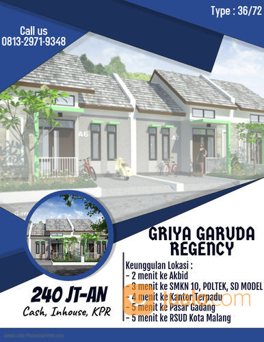 Perum Eksklusif Bebas Banjir Griya Garuda Regency Tahap 2 di Kab ...