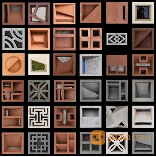 Batu Bata Press, Batu Bata Expose, Roster Beton Minimalis di Kab ...