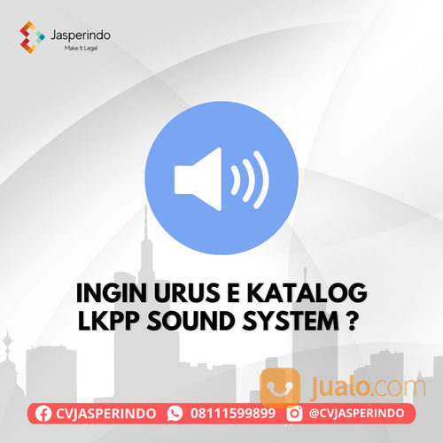E KATALOG LKPP SOUND SYSTEM di Kota Tangerang Selatan, Banten | Jualo.com