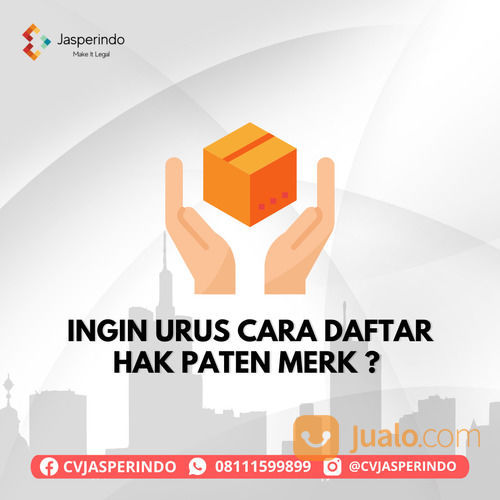 CARA DAFTAR HAK PATEN MERK di Kota Tangerang Selatan, Banten | Jualo.com