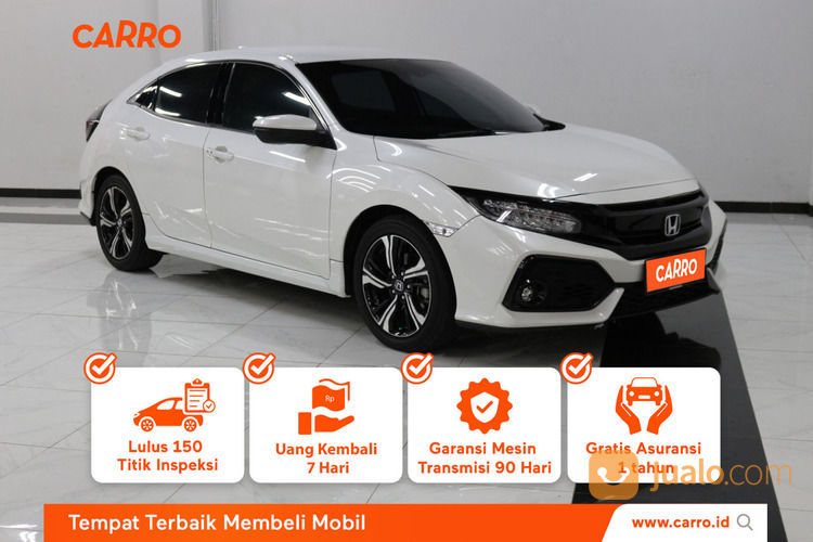 Honda Civic E Turbo Hatchback AT 2019 Putih di Kota Bekasi, Jawa Barat ...