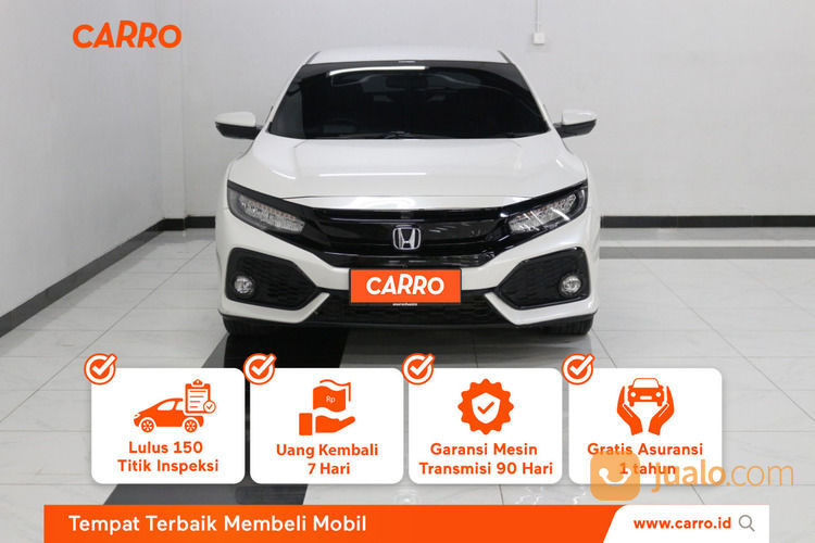 Honda Civic E Turbo Hatchback AT 2019 Putih di Kota Bekasi, Jawa Barat ...